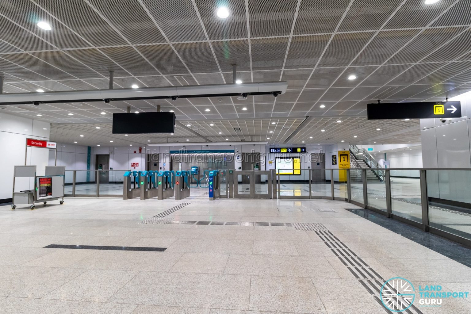 Springleaf MRT Station – Faregates | Land Transport Guru