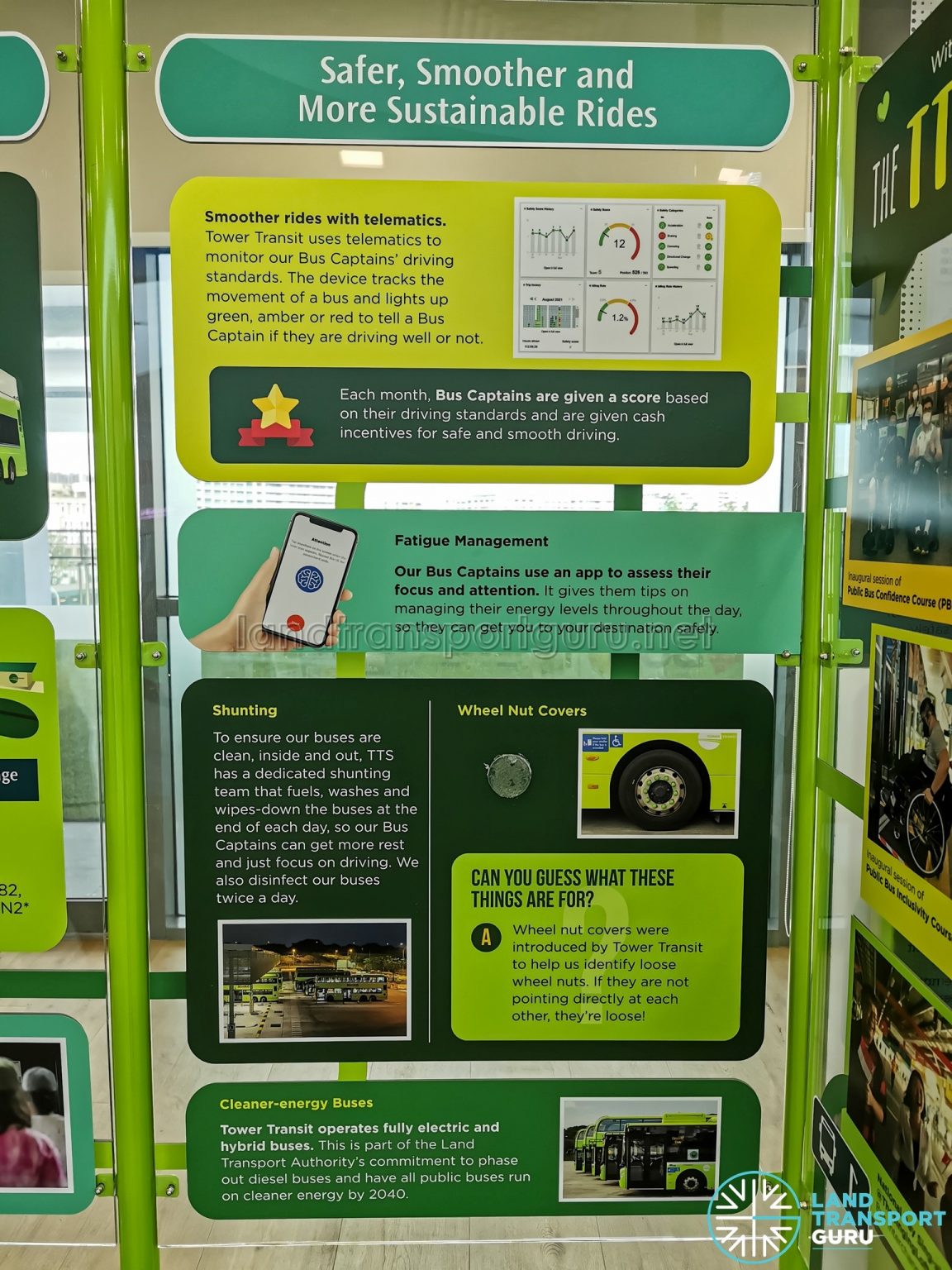 Tower Transit Exhibition Booth – Safer, Smoother and More Sustainable ...