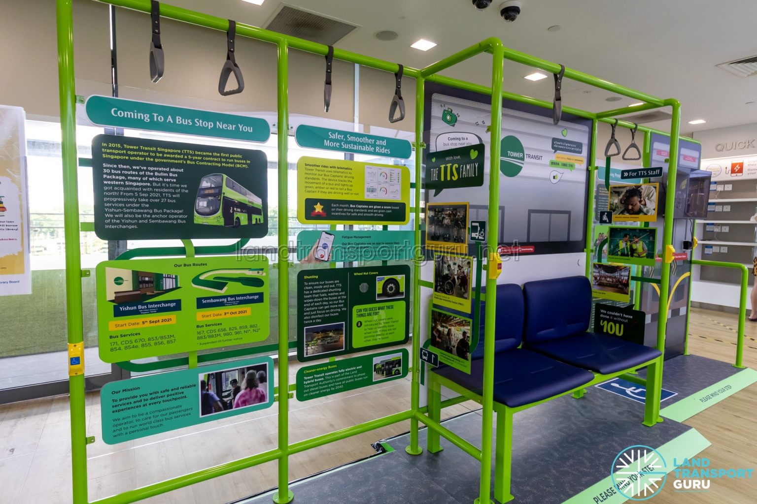 Tower Transit Exhibition Booth for Sembawang-Yishun Bus Package | Land ...