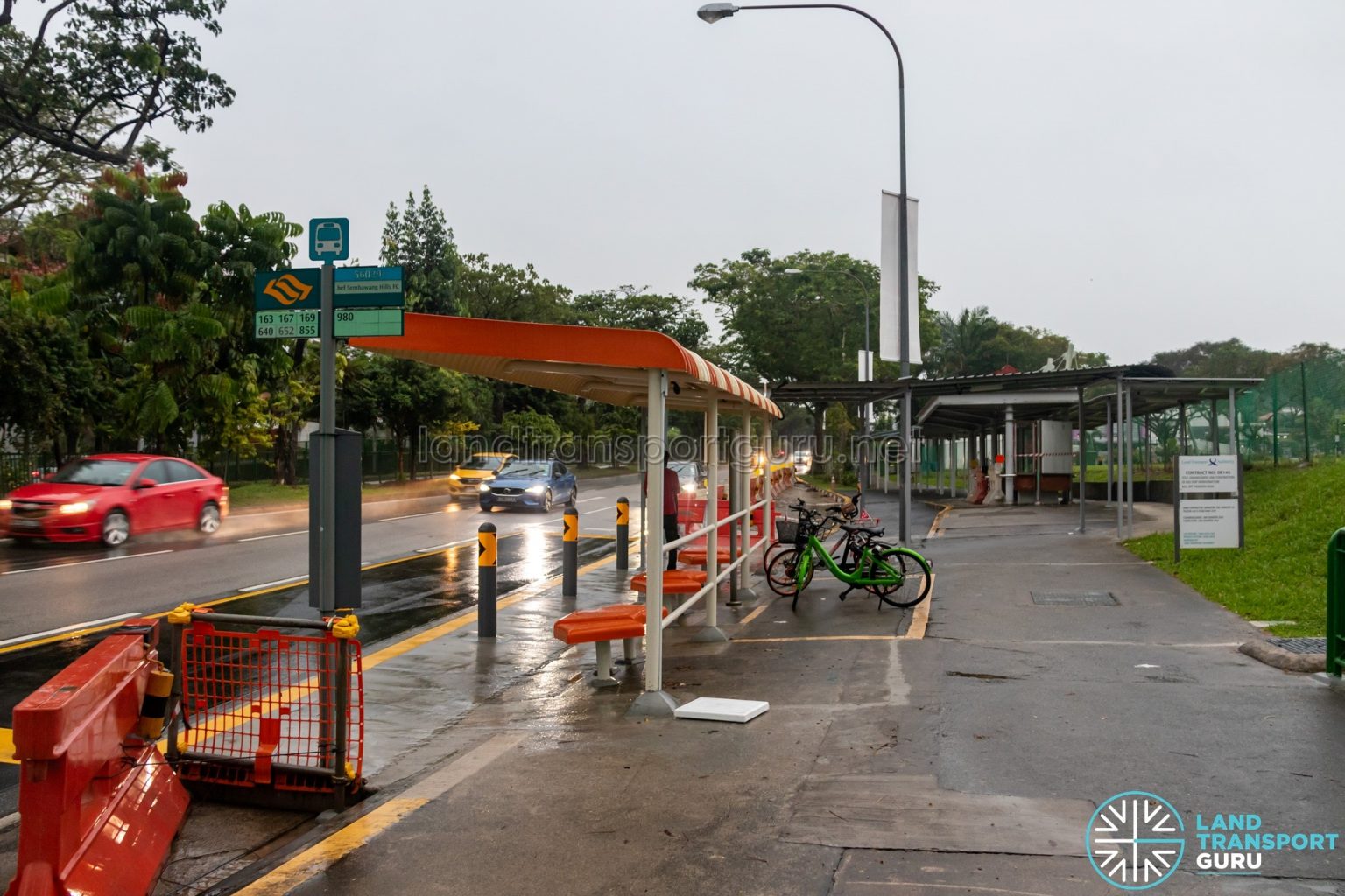 Temporary Bus Stop Shelter – 56029 bef Sembawang Hills FC, Upp Thomson ...