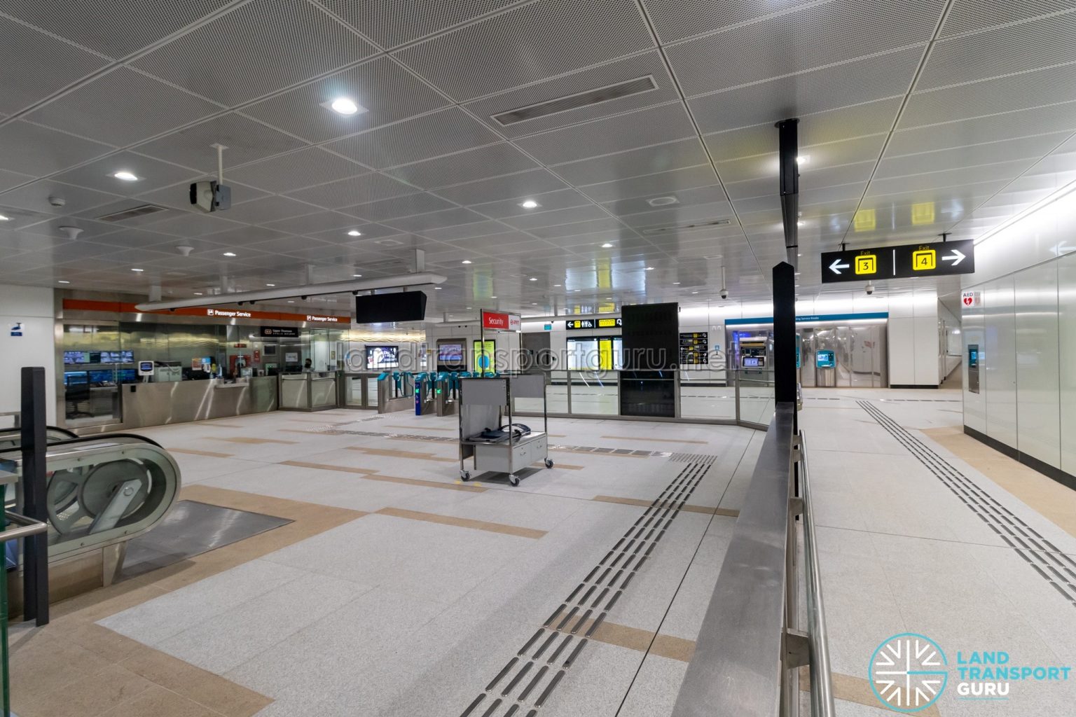 Upper Thomson MRT Station – Concourse | Land Transport Guru