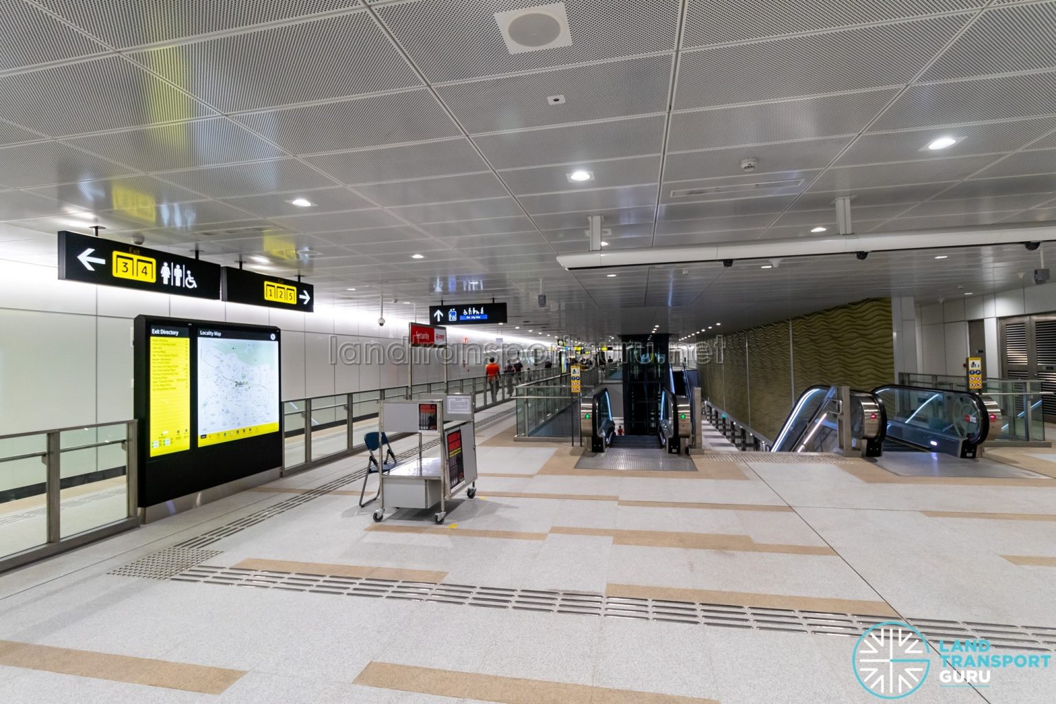Upper Thomson MRT Station – Concourse | Land Transport Guru