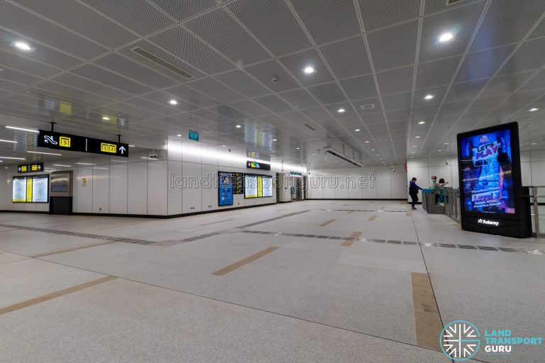 Upper Thomson MRT Station – Concourse | Land Transport Guru