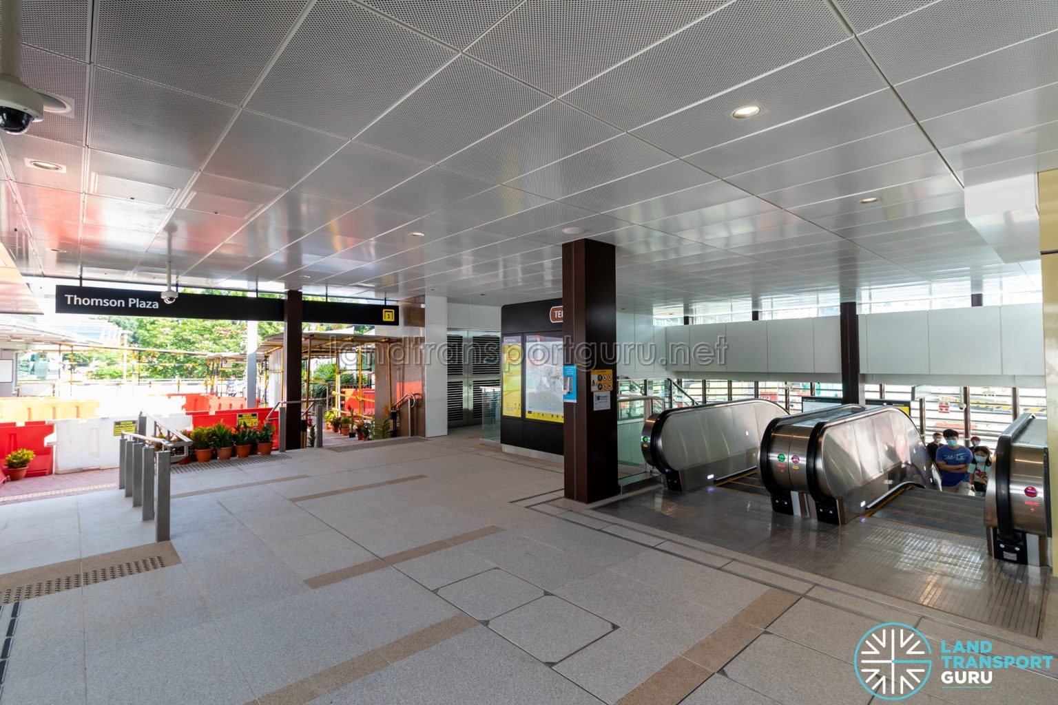 Upper Thomson MRT Station – Exit 1 (Plaza Level) | Land Transport Guru
