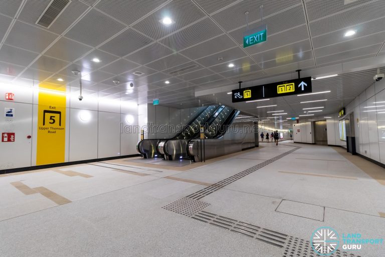 Upper Thomson MRT Station | Land Transport Guru