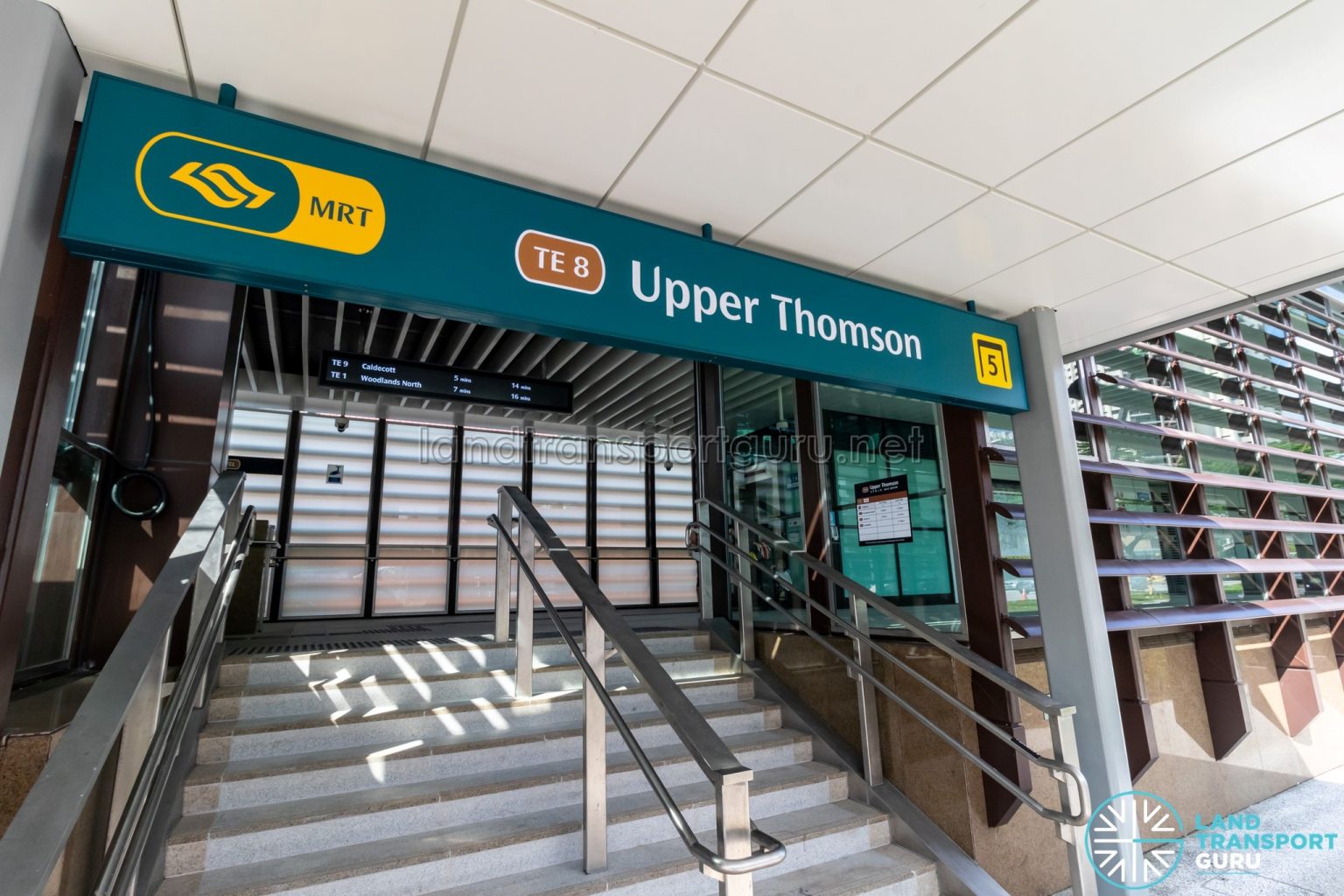 Upper Thomson MRT Station | Land Transport Guru