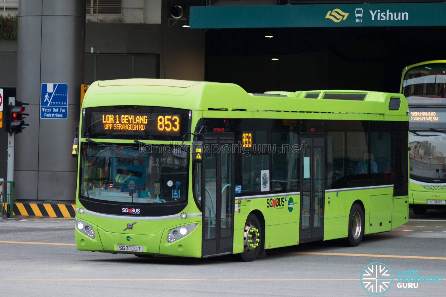 Bus 853 – Tower Transit Volvo B5LH (SG3000T) | Land Transport Guru