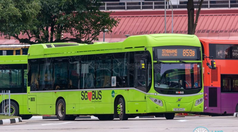 Tower Transit Bus Service 859B – Land Transport Guru
