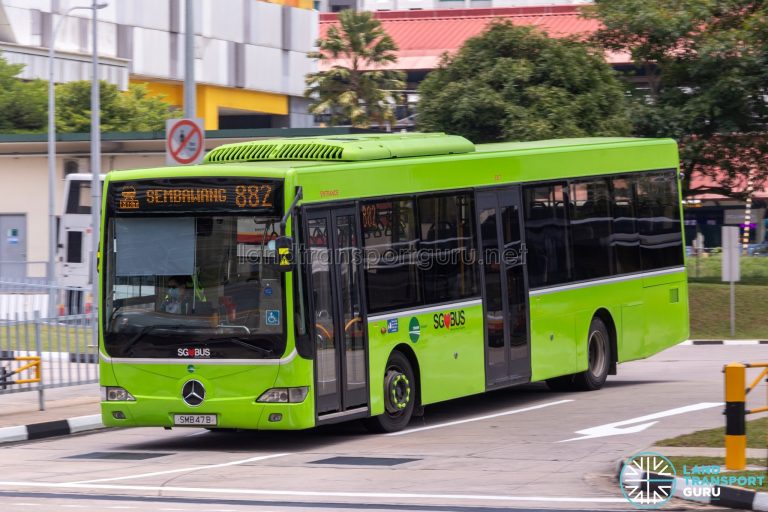 Bus 882 – Tower Transit Mercedes-Benz OC500LE (SMB47B) | Land Transport ...