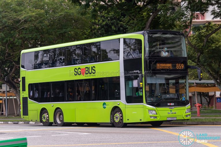 Bus 859 – Tower Transit MAN A95 (SG5886R) | Land Transport Guru
