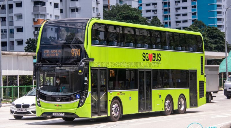 SBS Transit Bus Service 974 | Land Transport Guru