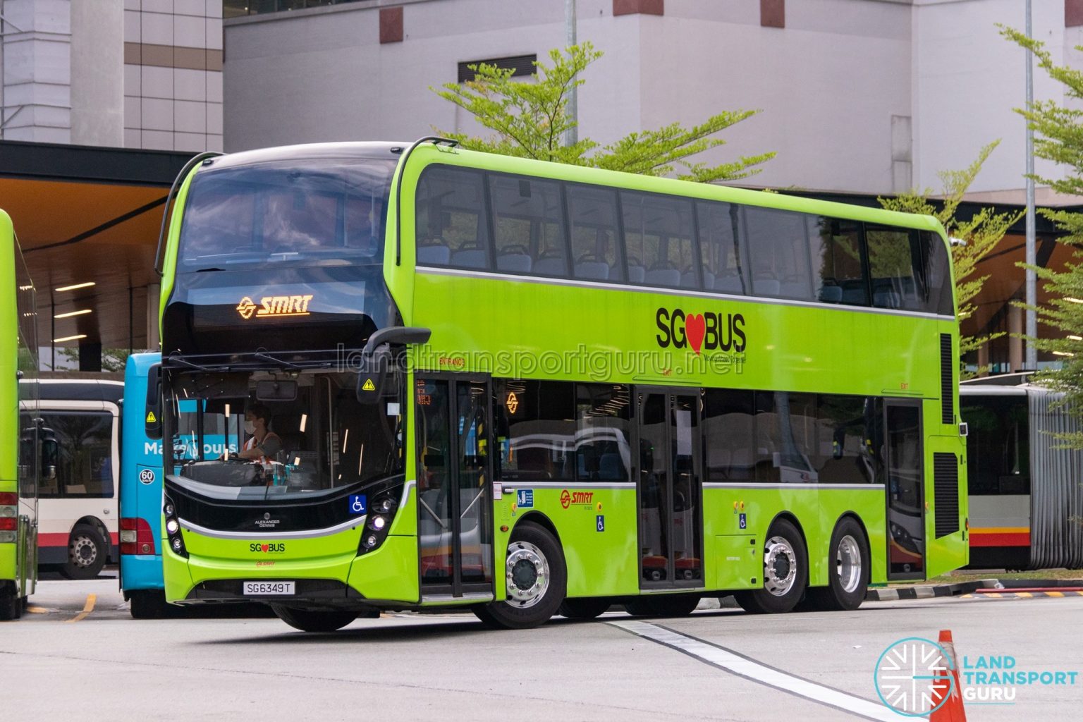 SMRT Logo – SMRT Buses Alexander Dennis Enviro500 3-Door (SG6349T ...