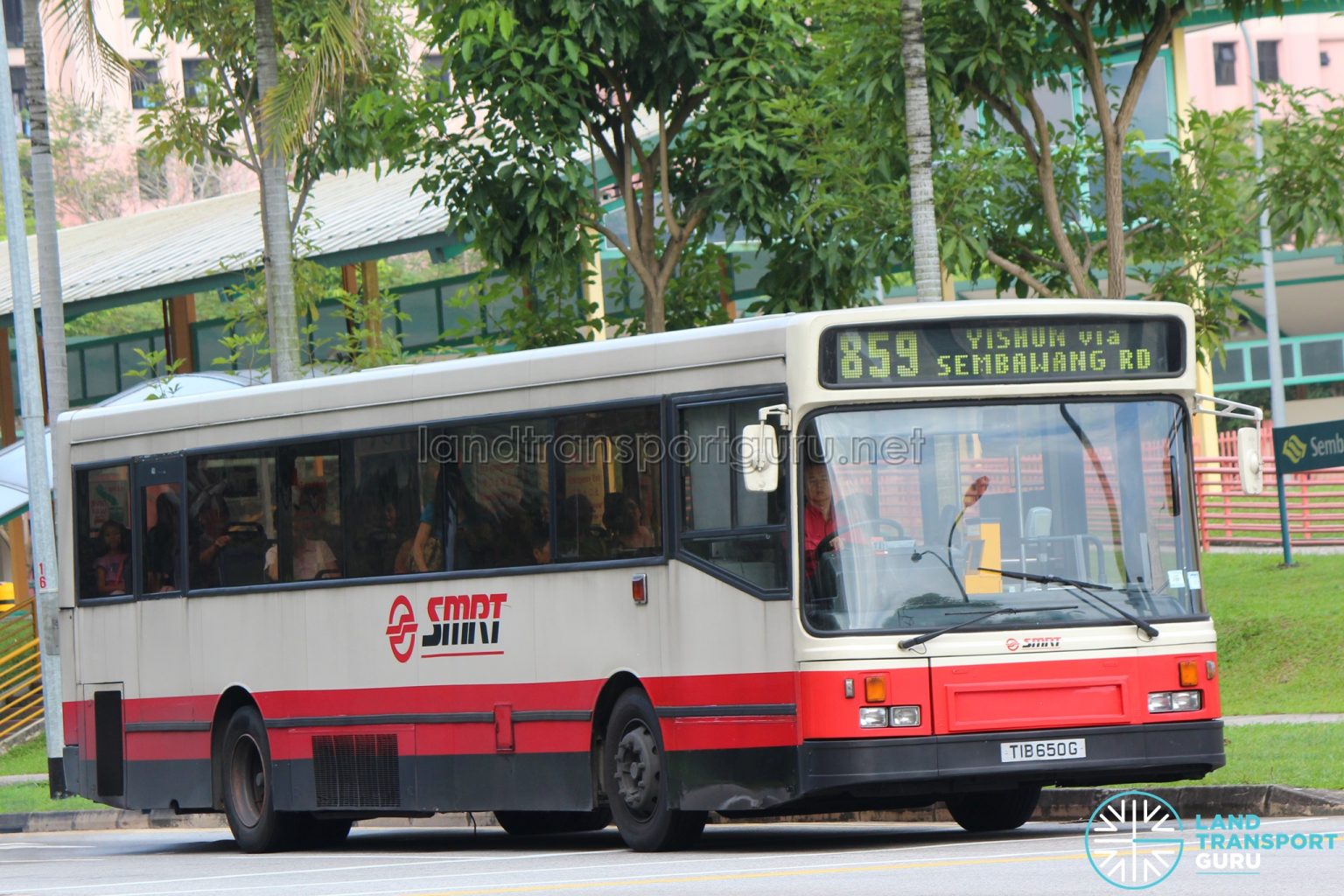 Bus 859 – SMRT Scania L113CRL (Walter Alexander) (TIB650G) | Land ...