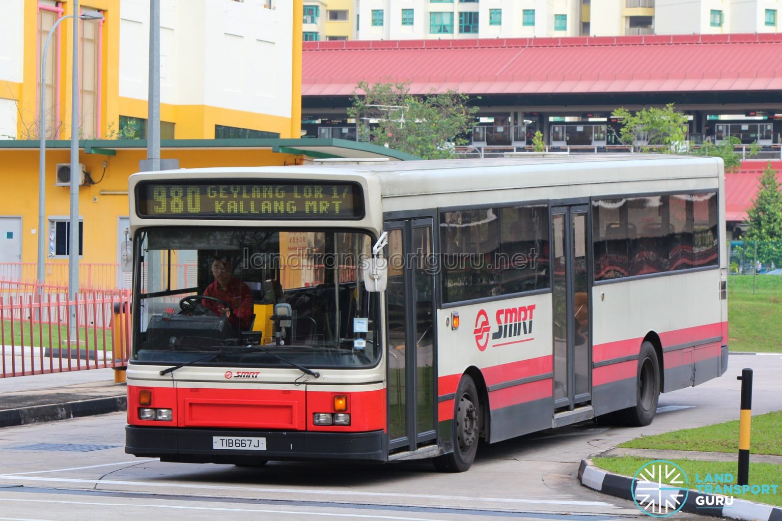Bus 980 – SMRT Scania L113CRL (Walter Alexander) (TIB667J) | Land ...