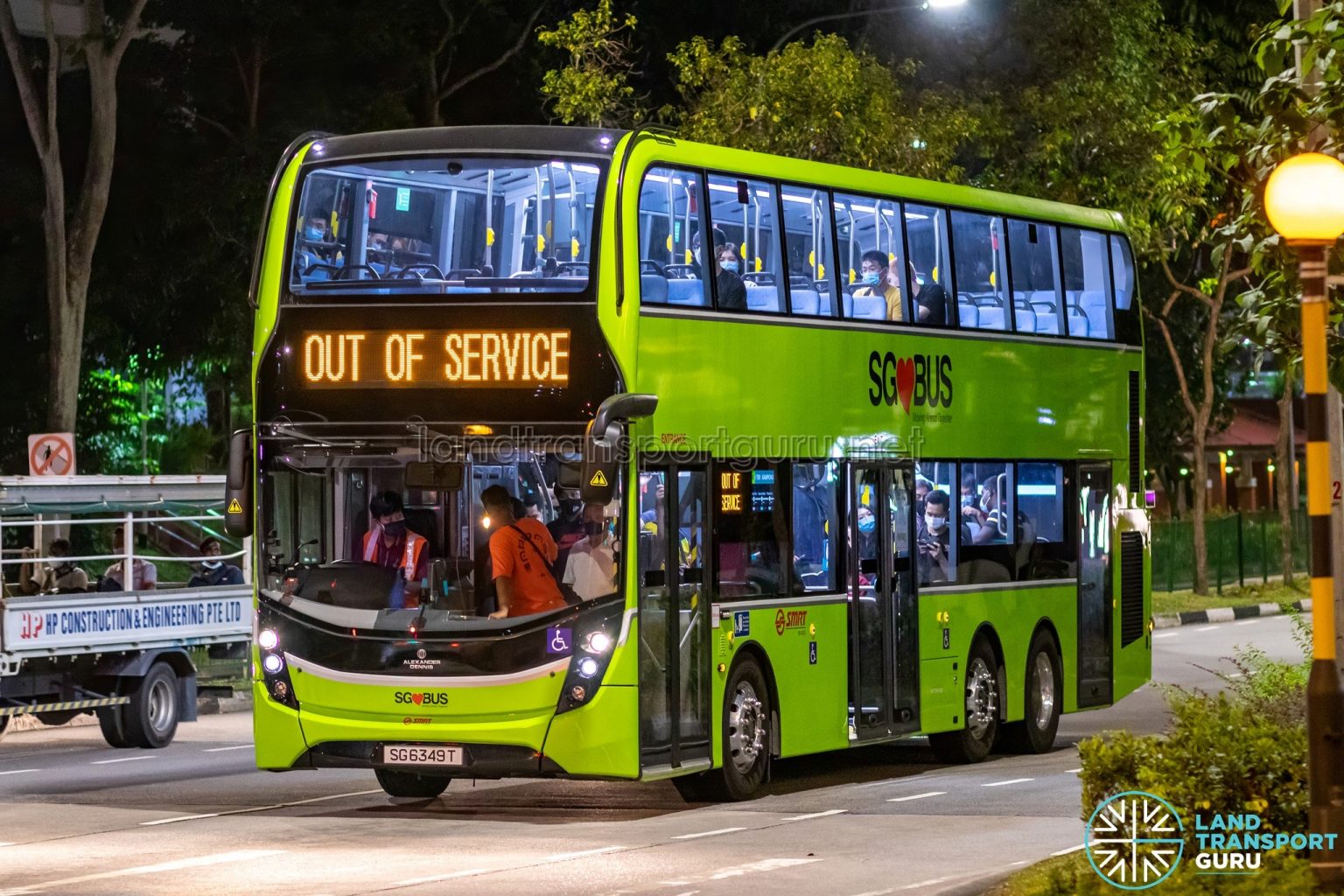 Out of Service – SMRT Buses Alexander Dennis Enviro500 (3 Door ...