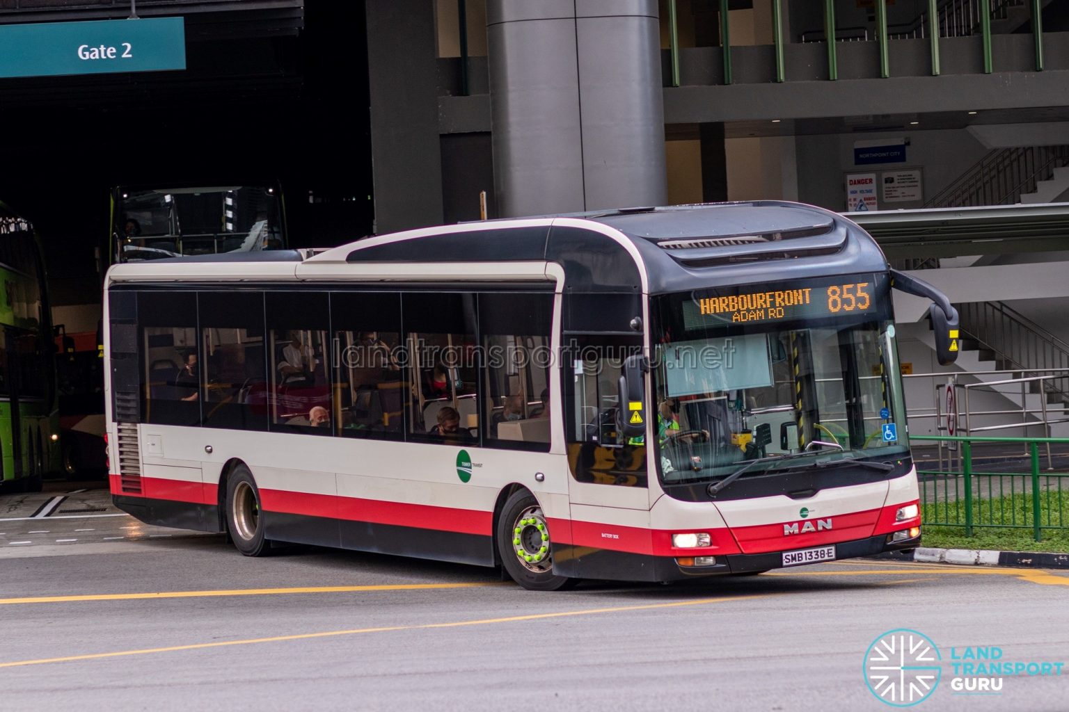 Bus 855 – Tower Transit MAN A22 (SMB1338E) | Land Transport Guru