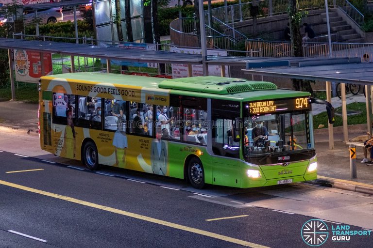 SBS Transit Bus Service 974 | Land Transport Guru