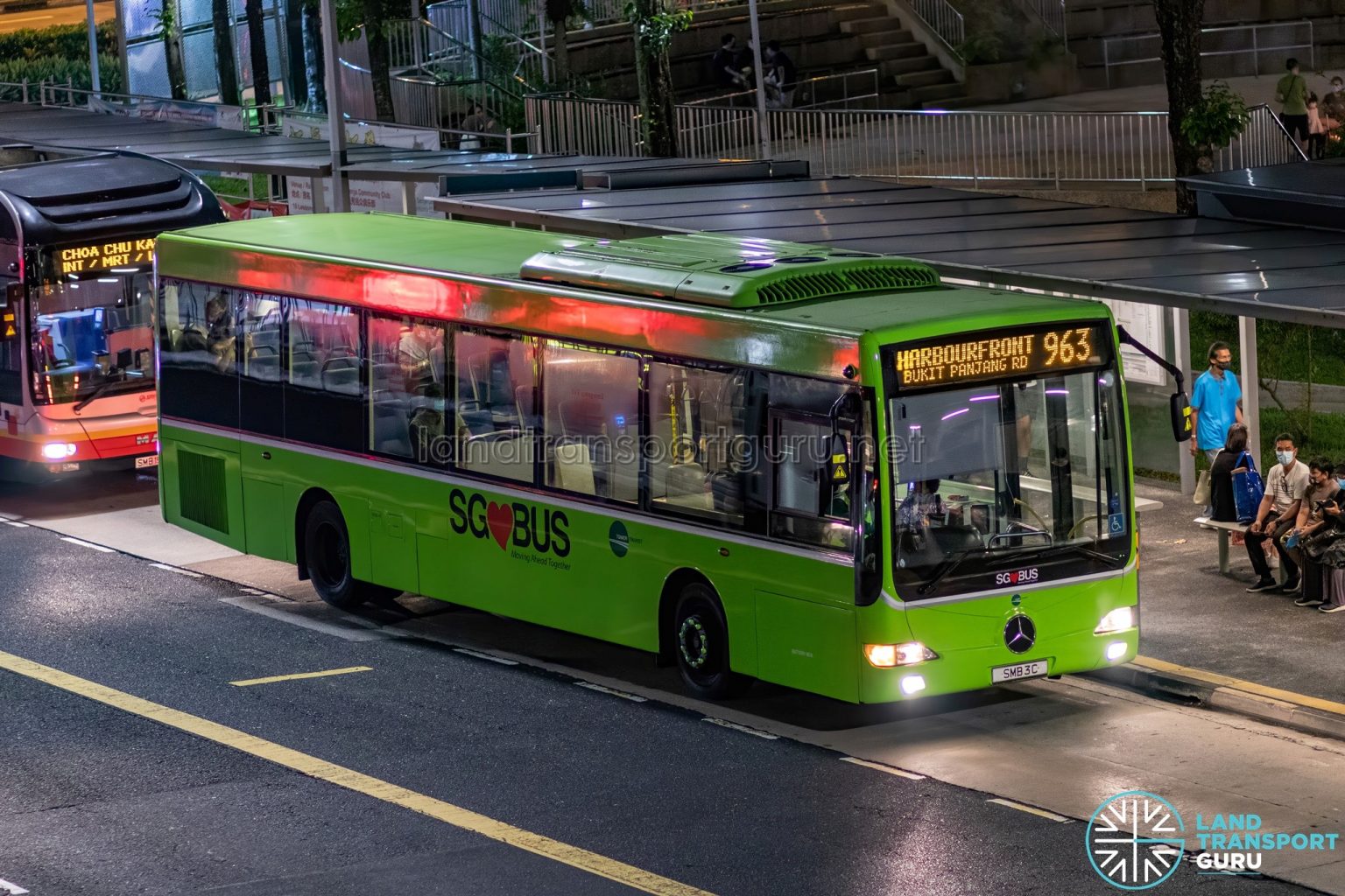 Bus 963 – Tower Transit Mercedes-Benz OC500LE (SMB3C) | Land Transport Guru