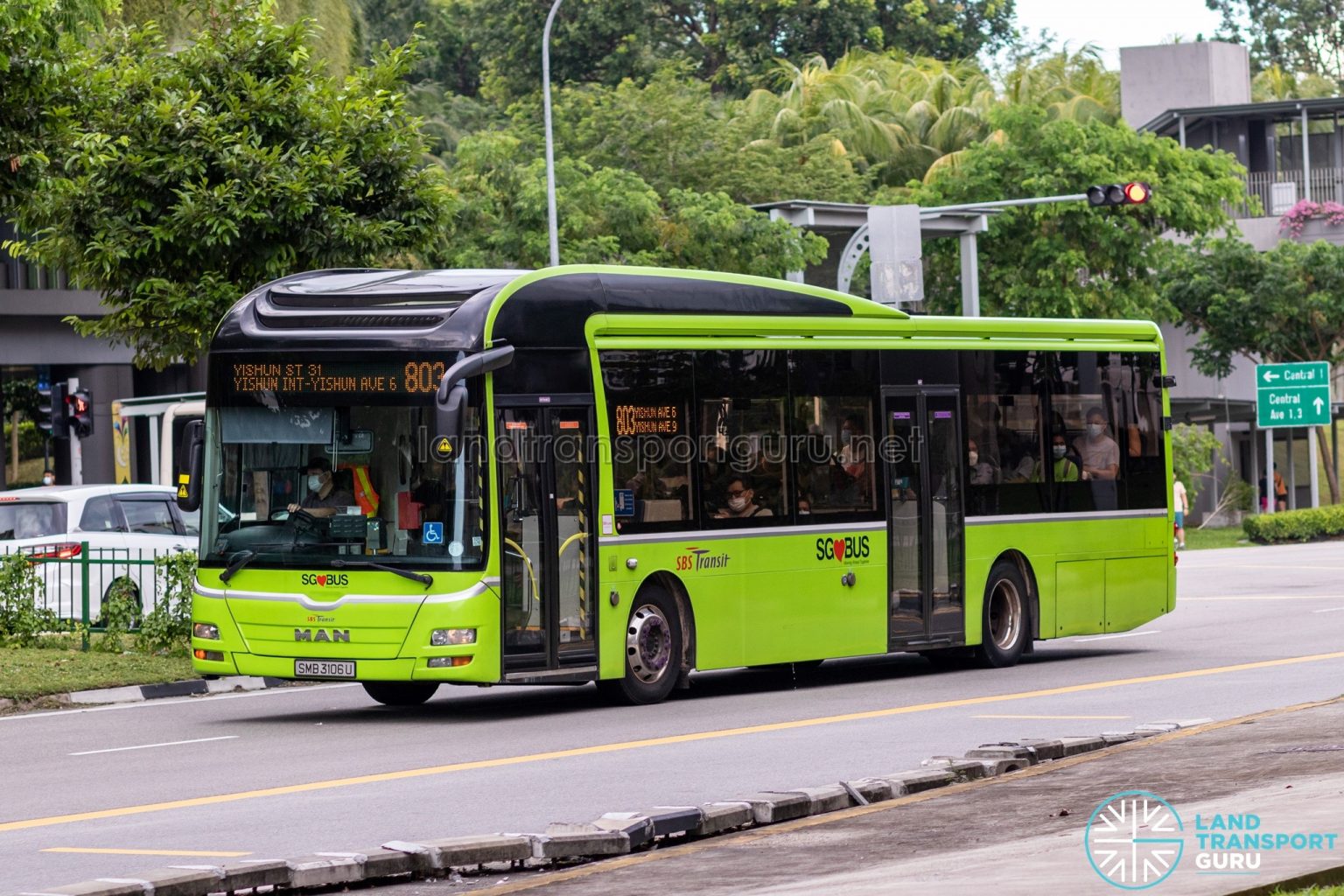 Bus 803 – SBS Transit MAN A22 (SMB3106U) | Land Transport Guru