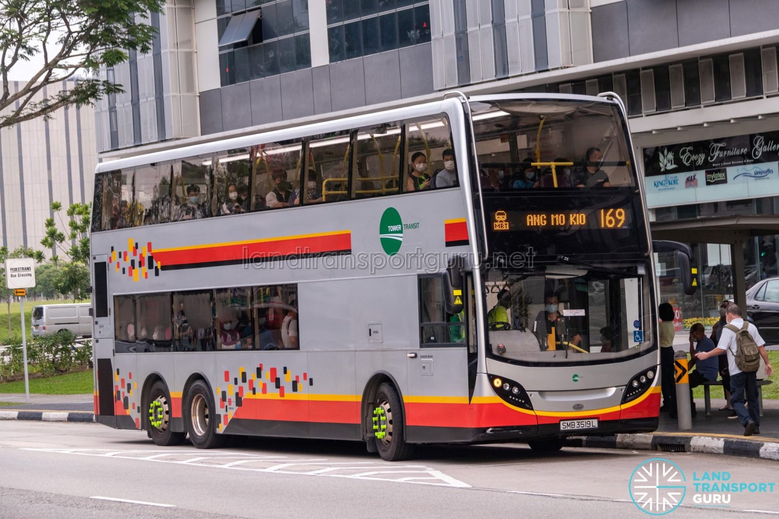 Bus 169 – Tower Transit Alexander Dennis Enviro500 (SMB3519L) | Land ...