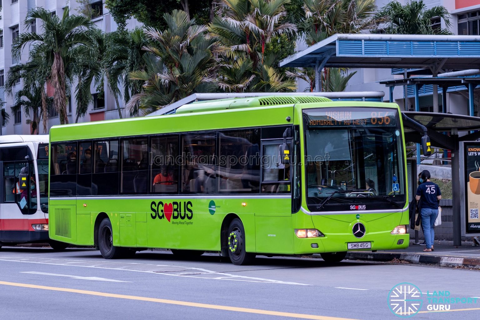 Bus 856 – Tower Transit Mercedes-Benz OC500LE (SMB45G) | Land Transport ...
