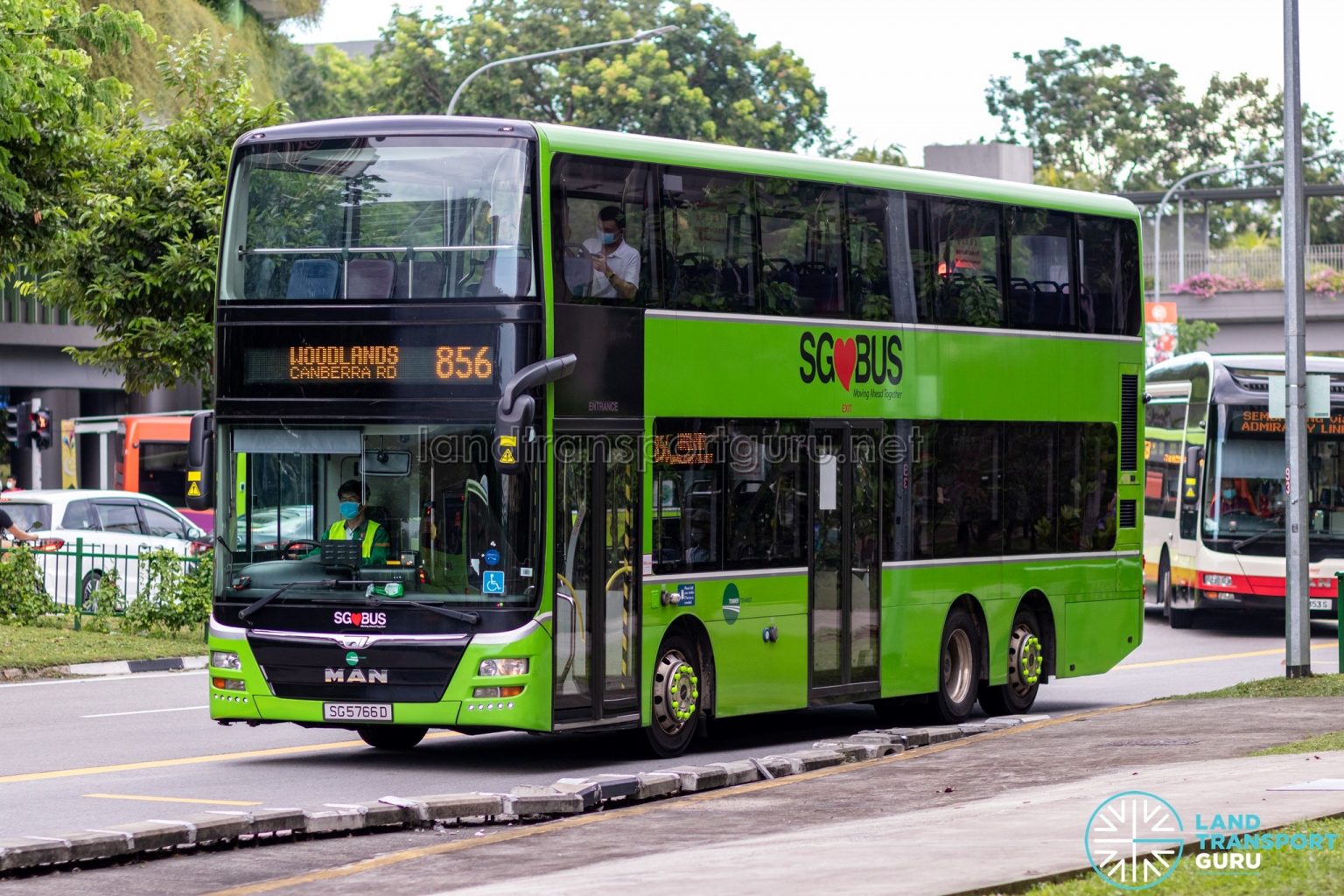 Bus 856 – Tower Transit MAN A95 (SG5766D) | Land Transport Guru
