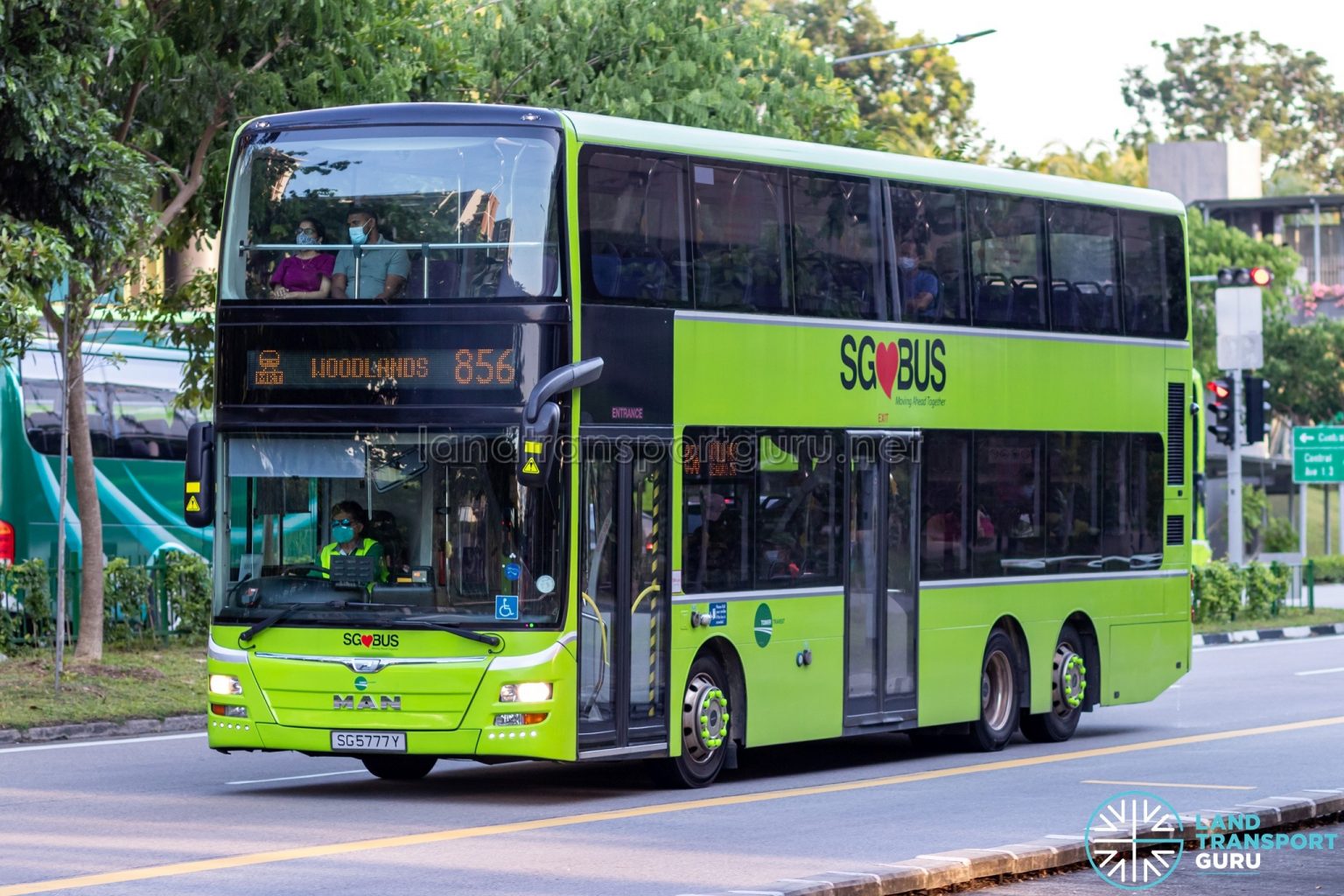 Bus 856 – Tower Transit MAN A95 (SG5777Y) | Land Transport Guru