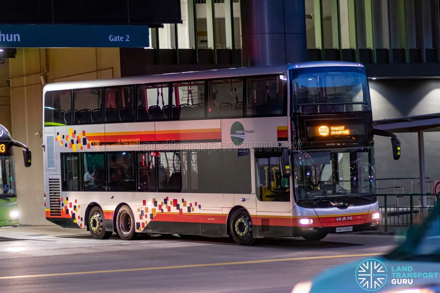 Tower Transit Singapore Logo – Tower Transit MAN A95 (SMB5888H) | Land Transport Guru