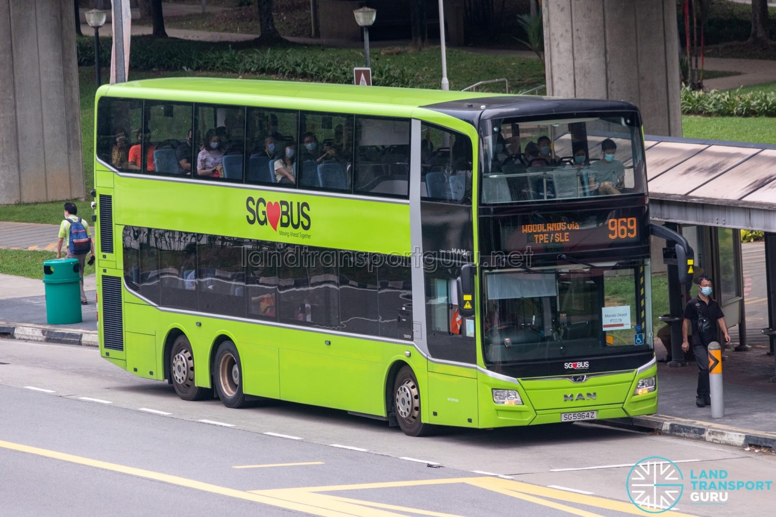 Bus 969 – SMRT Buses MAN A95 Euro 6 (SG5964Z) | Land Transport Guru