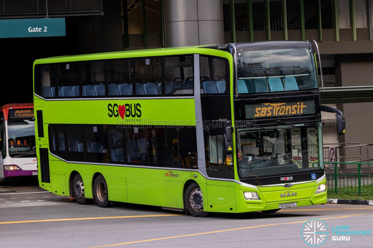 SBS Transit Logo – SBS Transit MAN A95 Euro 6 (SG6227L) | Land ...