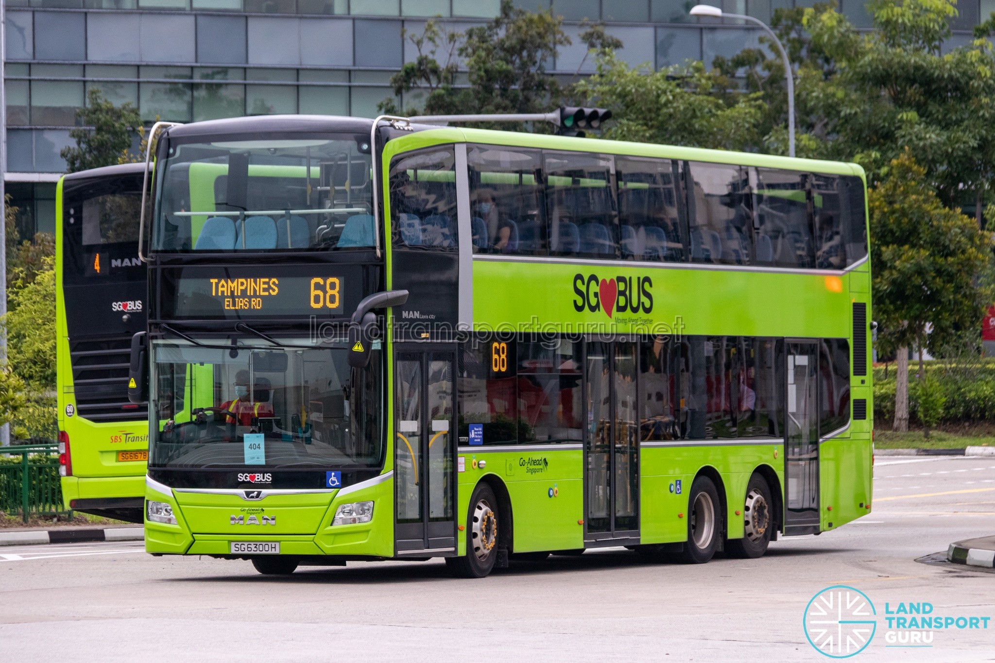 Bus 68 Go Ahead Singapore MAN A95 Euro 6 3 Door SG6300H Land Bus 68 Go Ahead Singapore MAN A95 Euro 6 3 Door SG6300H Land