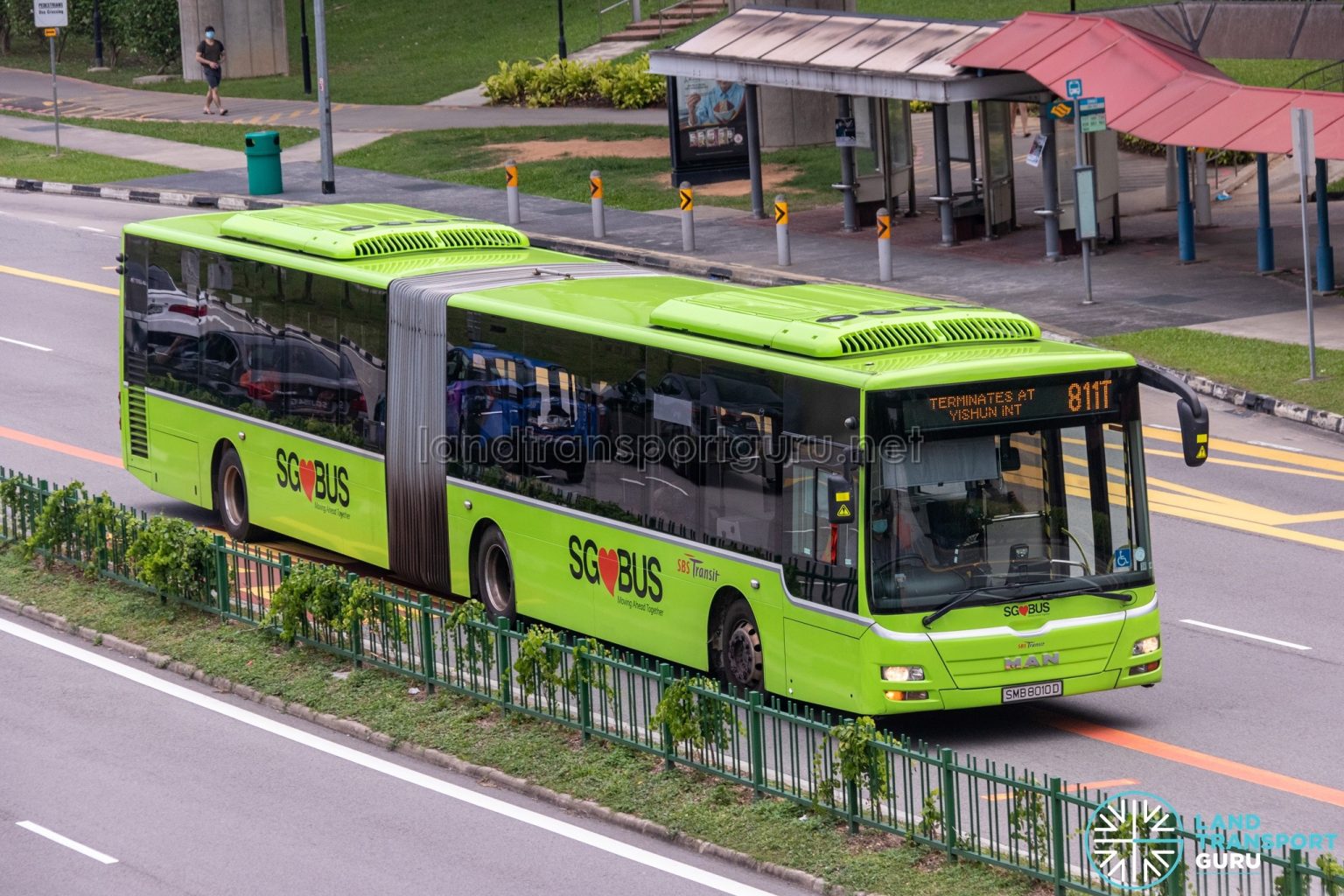 Bus 811T – SBS Transit MAN A24 (SMB8010D) | Land Transport Guru