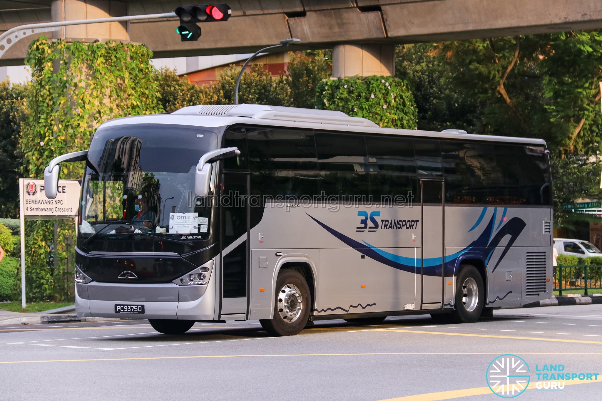3S Transport SC Neustar CA36 PC9375D Land Transport Guru