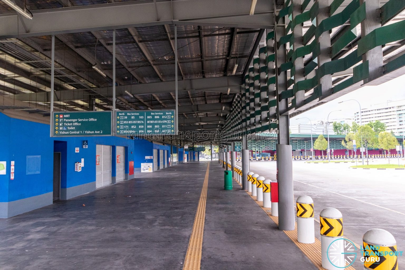 Yishun Temporary Bus Interchange (Sep 2021) – Concourse | Land ...