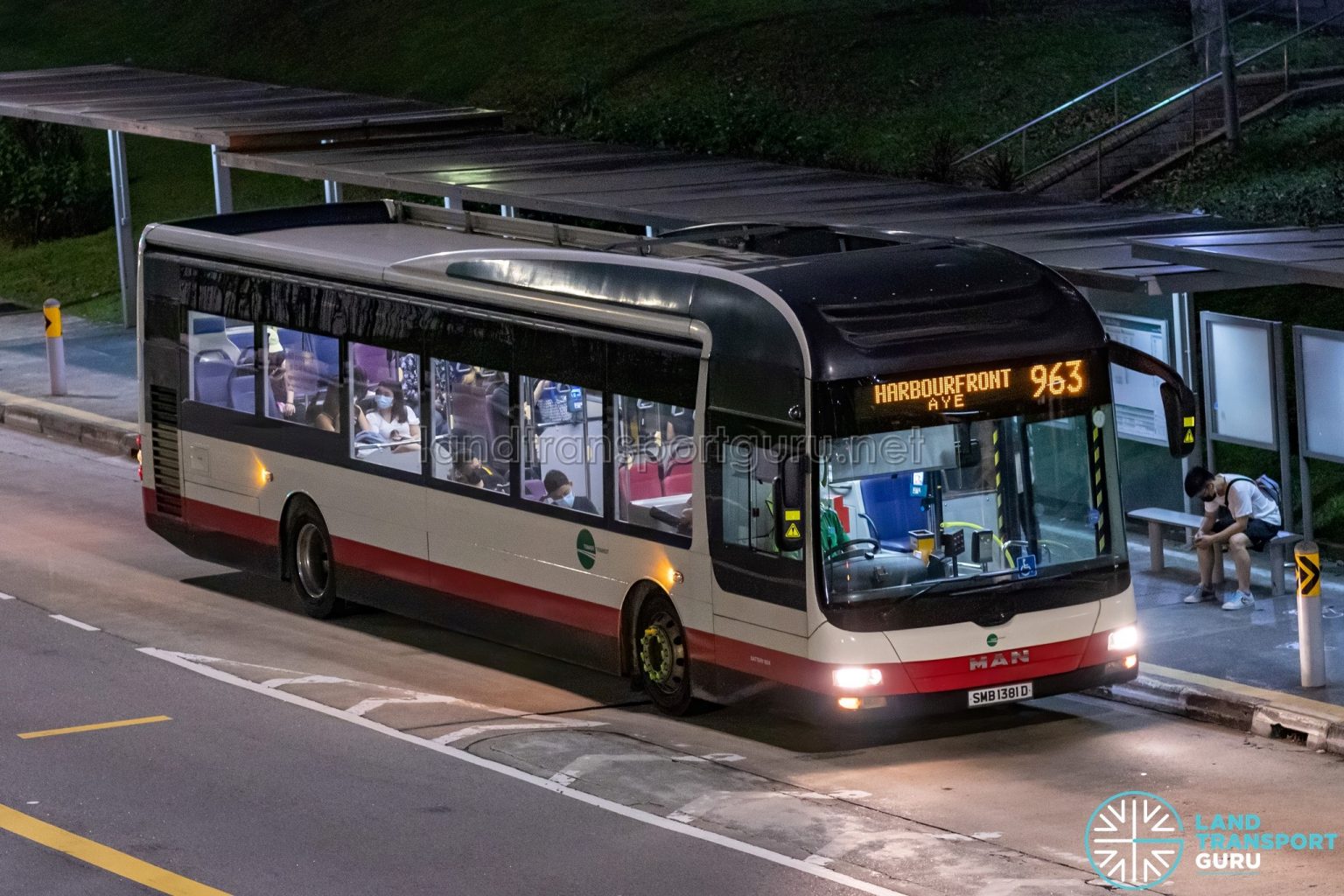 Bus 963 – Tower Transit MAN A22 (SMB1381D) | Land Transport Guru
