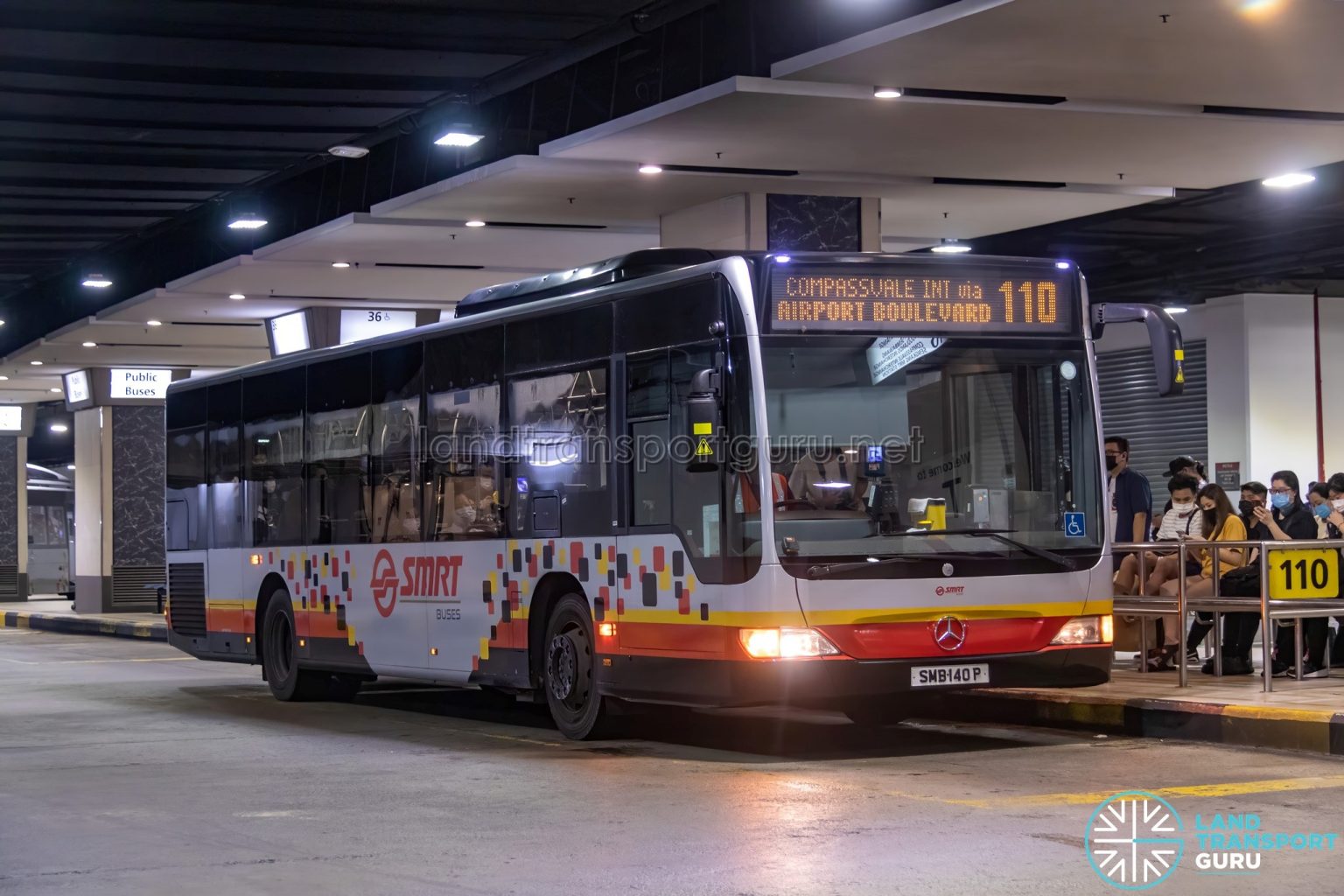 Bus 110 – SMRT Buses Mercedes-Benz Citaro (SMB140P) | Land Transport Guru