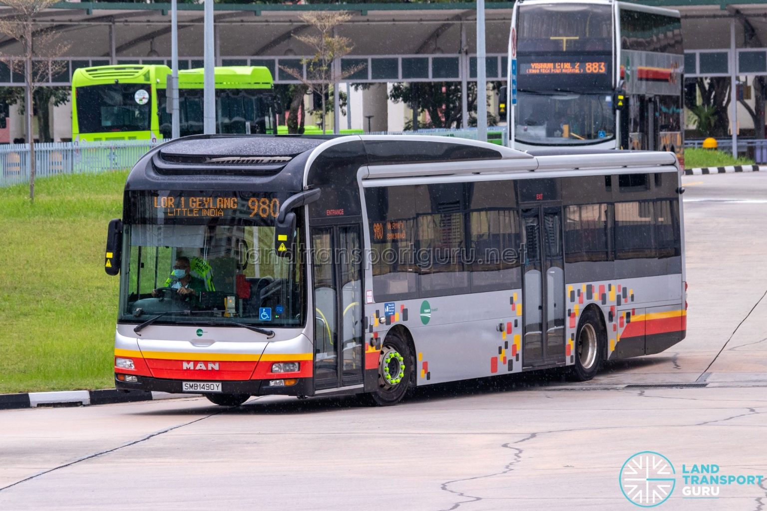 Bus 980 – Tower Transit MAN A22 (SMB1490Y) | Land Transport Guru