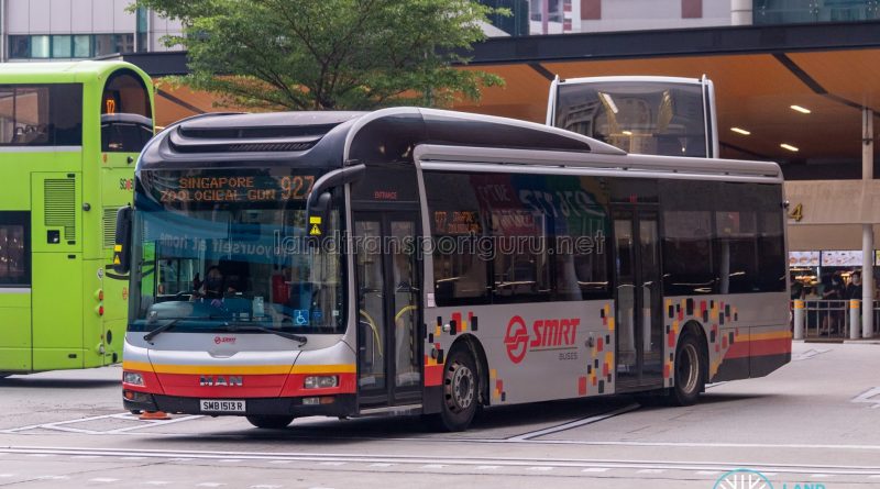 SMRT Bus Service 927 | Land Transport Guru