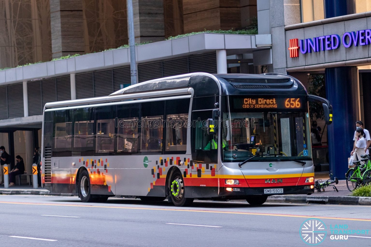 City Direct 656 – Tower Transit MAN A22 (SMB1590S) | Land Transport Guru