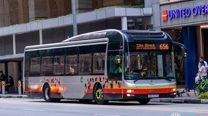 Tower Transit City Direct Bus Service 656 | Land Transport Guru