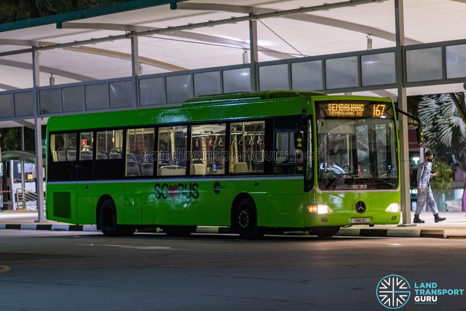 Bus 167 – Tower Transit Mercedes-Benz OC500LE (SMB3C) | Land Transport Guru