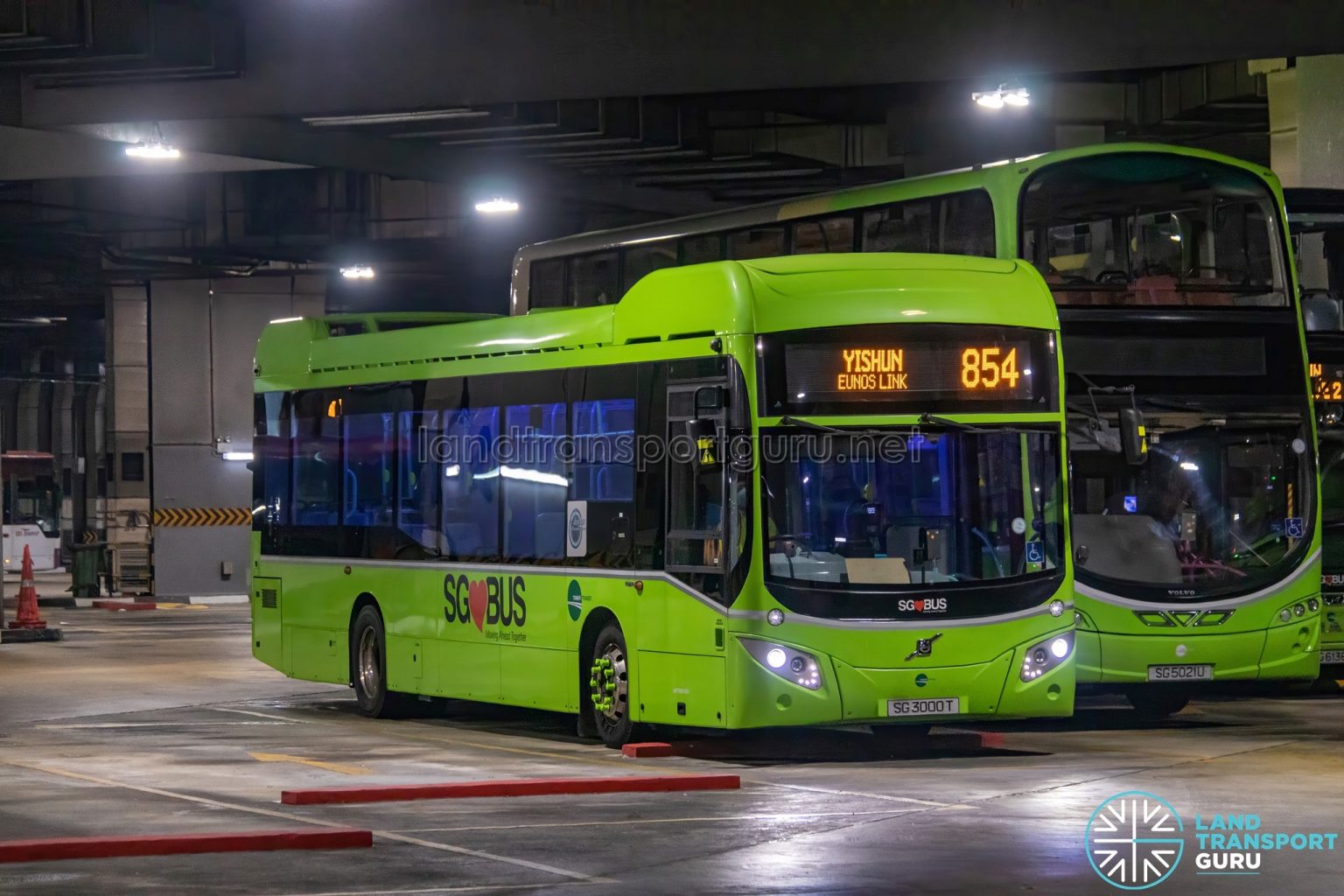 Bus 854 – Tower Transit Volvo B5LH (SG3000T) | Land Transport Guru