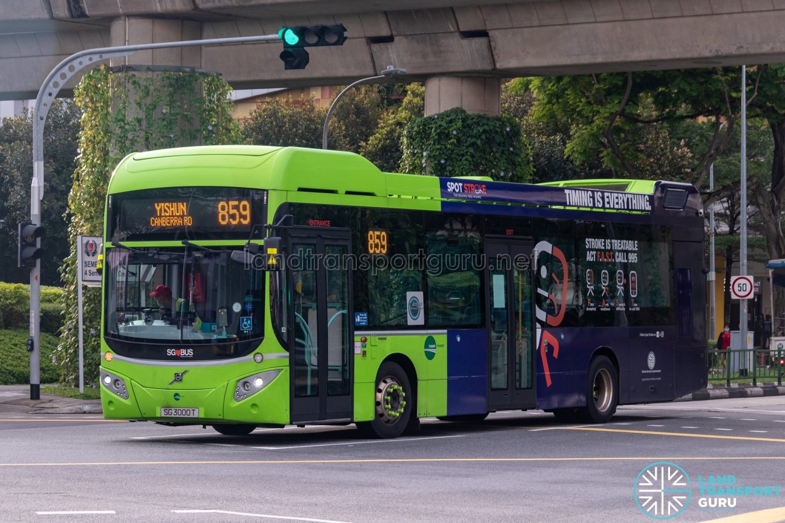 Bus 859 – Tower Transit Volvo B5LH (SG3000T) | Land Transport Guru