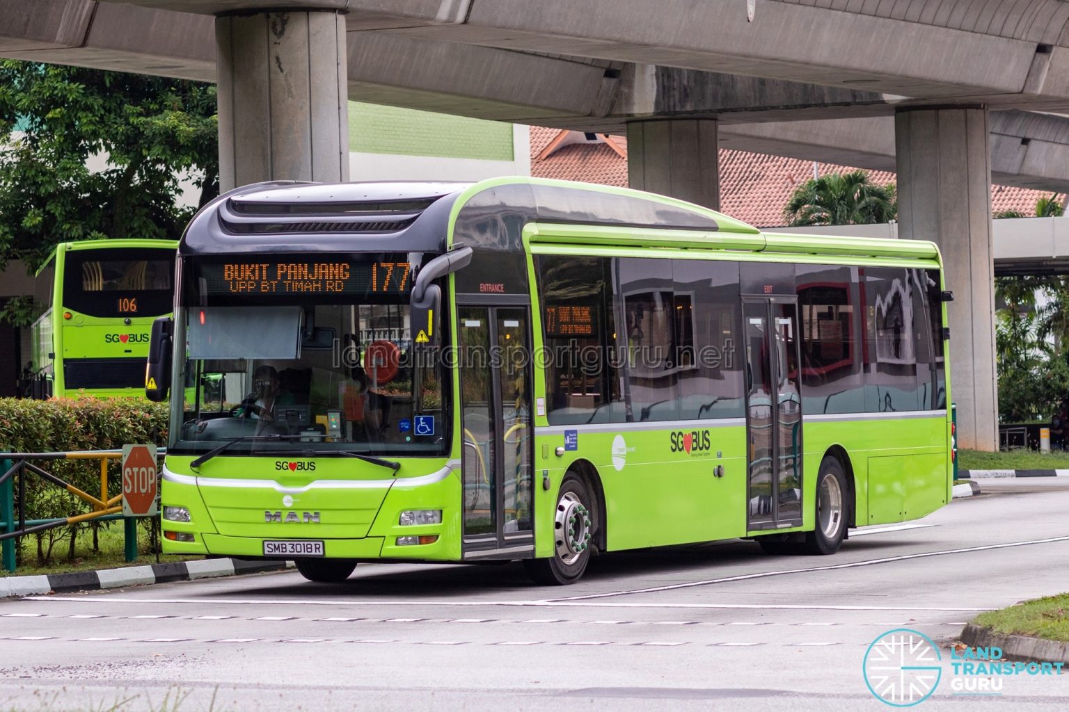 Bus 177 – Tower Transit MAN A22 (SMB3018R) | Land Transport Guru
