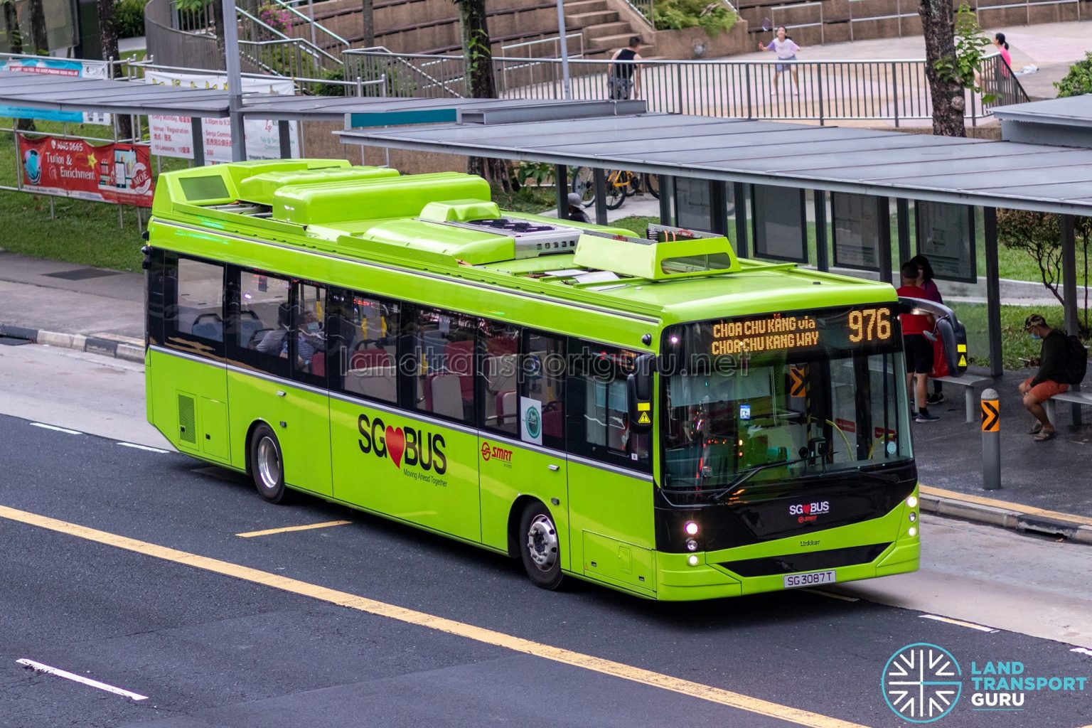 Bus 976 – SMRT Buses Linkker LM312 (SG3087T) | Land Transport Guru