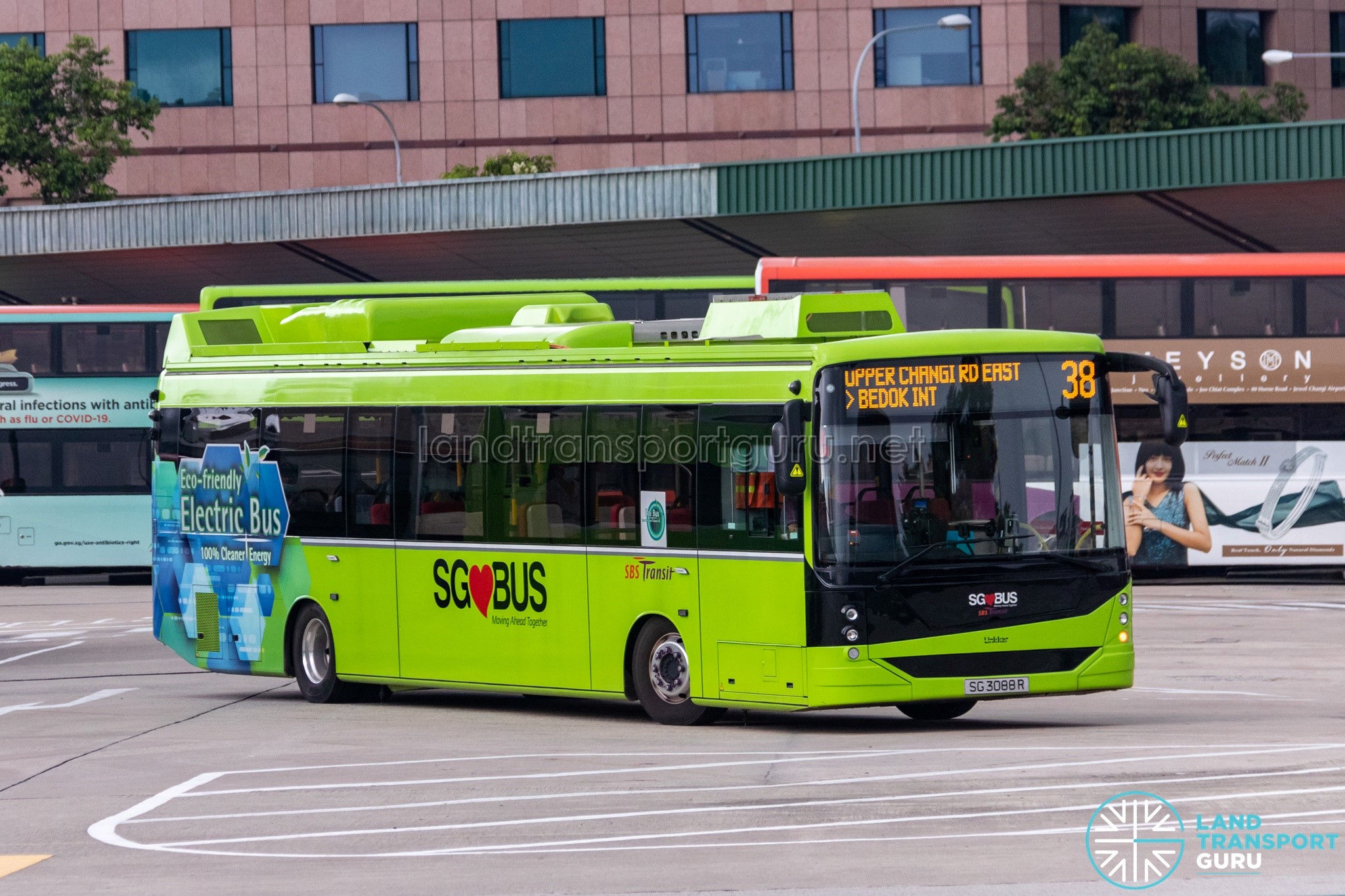 Bus 38 SBS Transit Linkker LM312 SG3088R Land Transport Guru