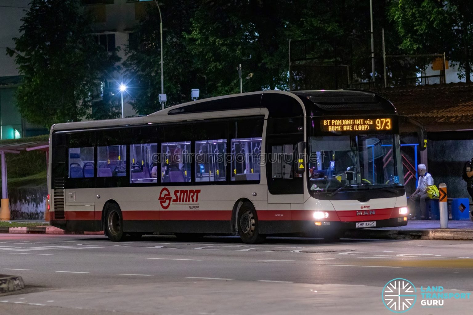 Bus 973 – SMRT Buses MAN A22 (SMB336S) | Land Transport Guru