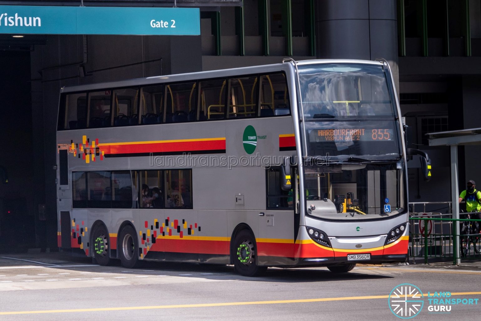 Bus 855 – Tower Transit Alexander Dennis Enviro500 (SMB3560R) | Land ...