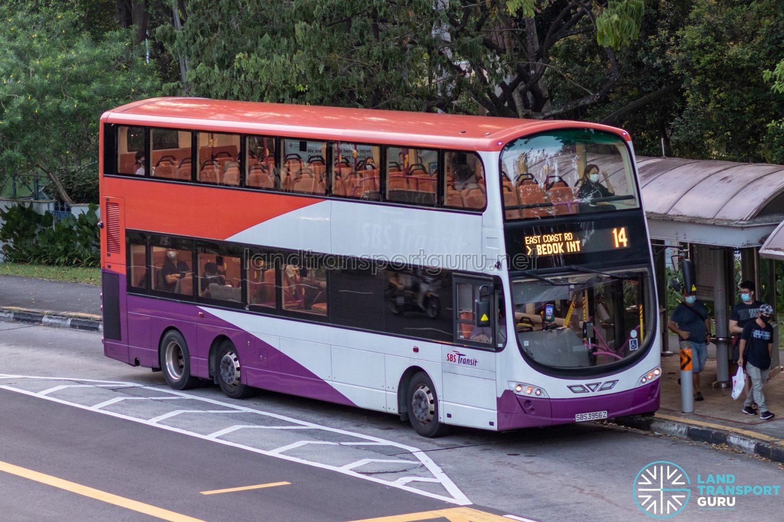 Bus 14 – SBS Transit Volvo B9TL Wright (SBS3956Z) | Land Transport Guru