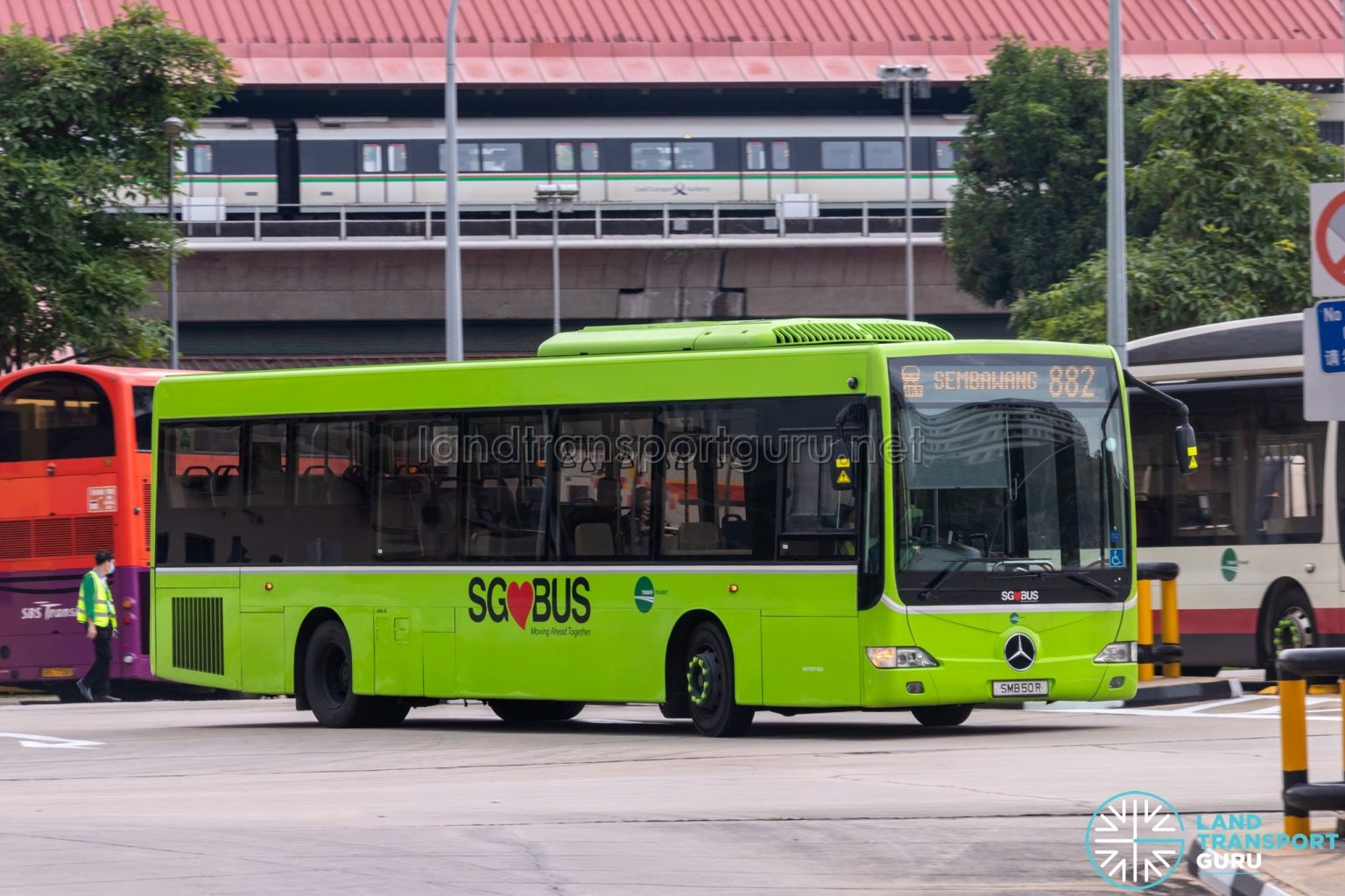 Bus 882 – Tower Transit Mercedes-Benz OC500LE (SMB50R) | Land Transport ...
